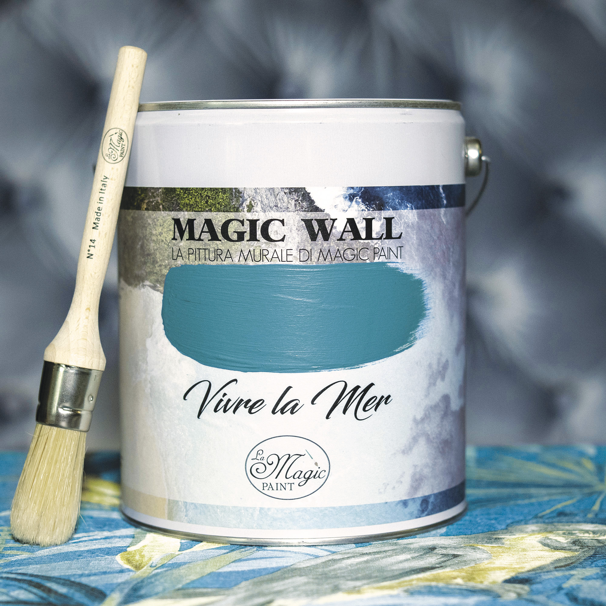 Magic Wall color "VIVRE LA MER” la turquesa fresca - Magic Paint